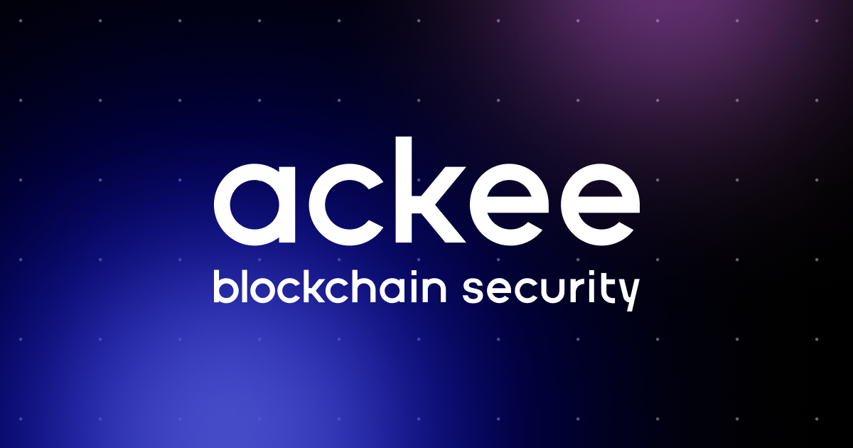 Blockchain Security Services | Ackee Blockchain